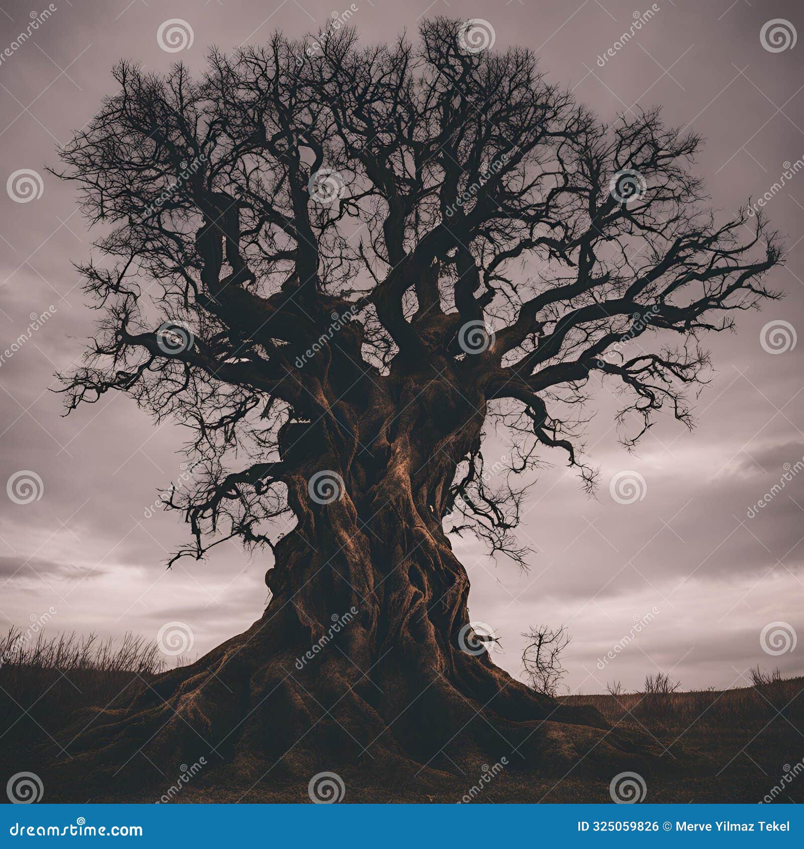 A creepy tree stock photo. Image of trees, nature, wood - 325059826