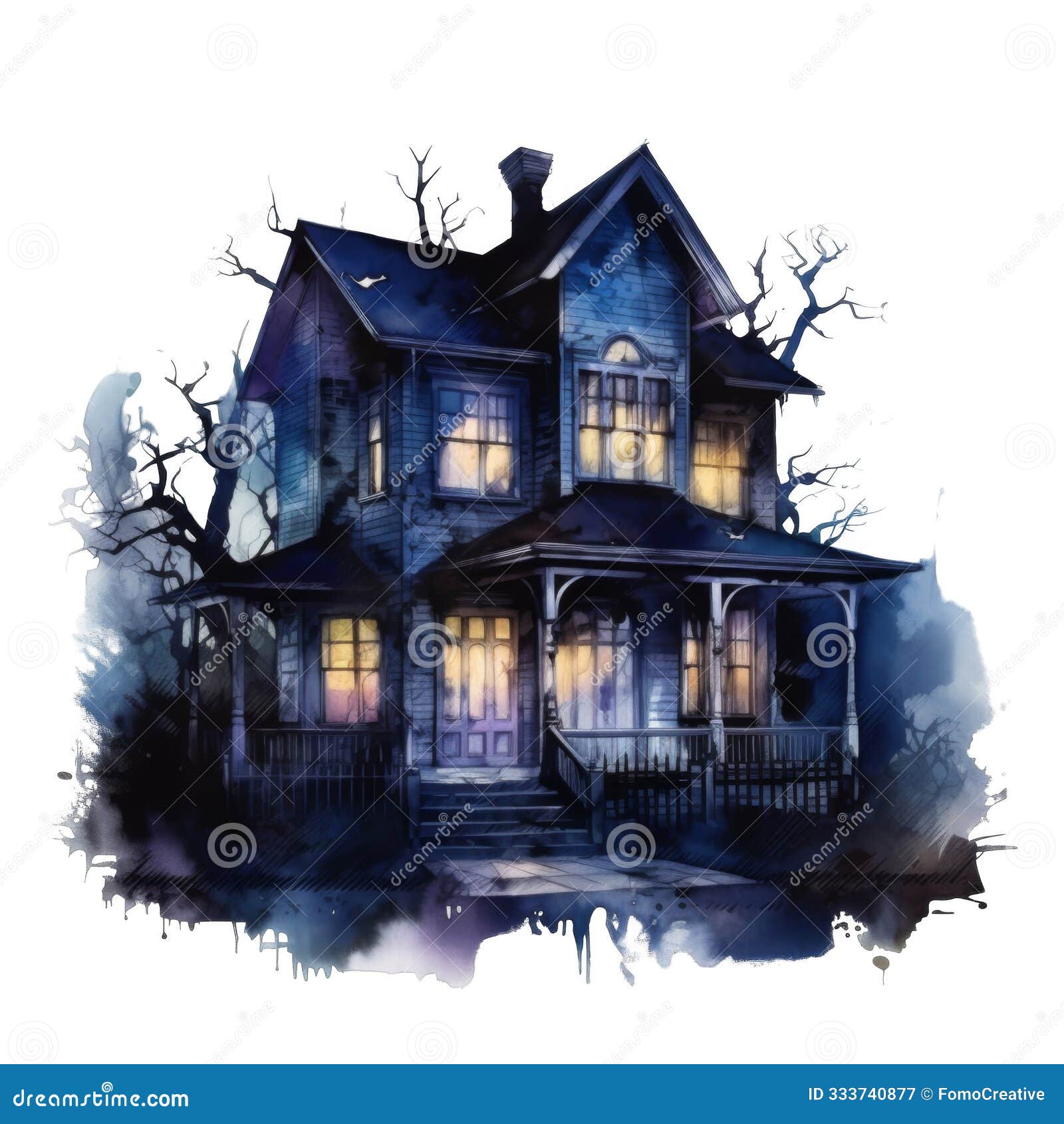 Creepy Victorian Mansion Annex With Hidden Secrets And Eerie Atmosphere ...