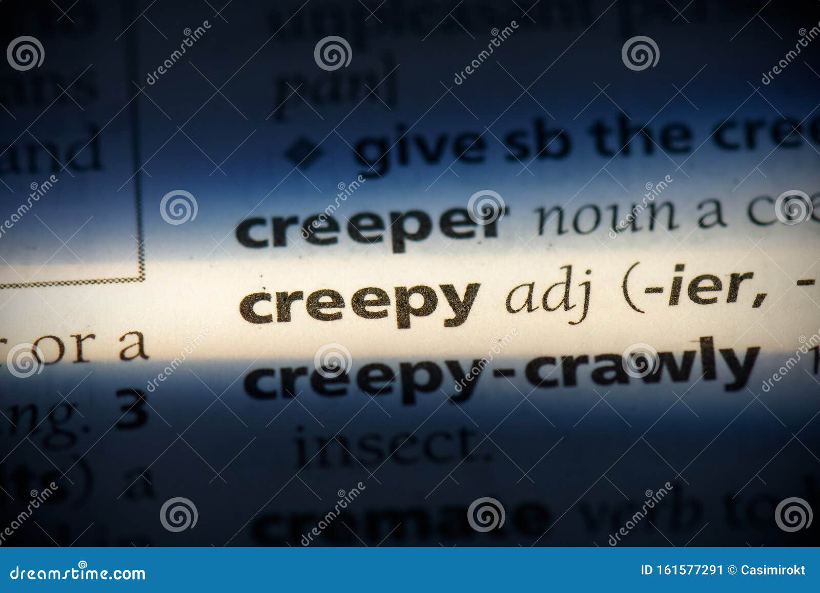 Creepy stock image. Image of dictionary, reference, creepy - 161577291