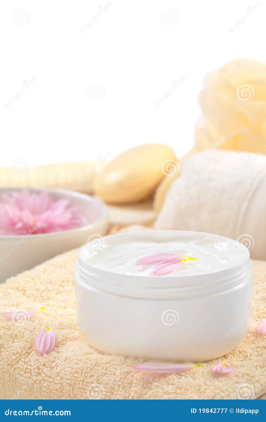 Crema corporal suave imagen de archivo. Imagen de higiene - 19842777