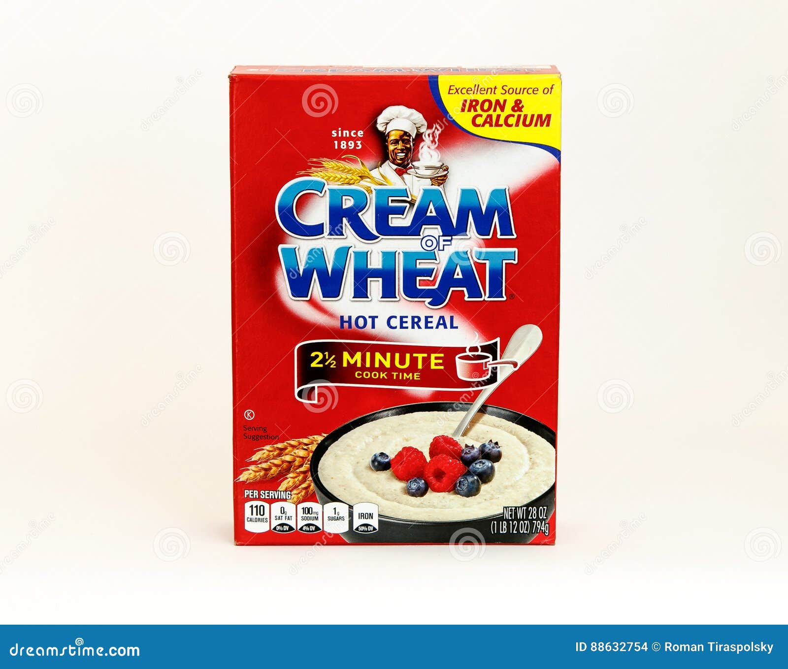 Crema del trigo imagen de archivo editorial. Imagen de calcio - 88632754