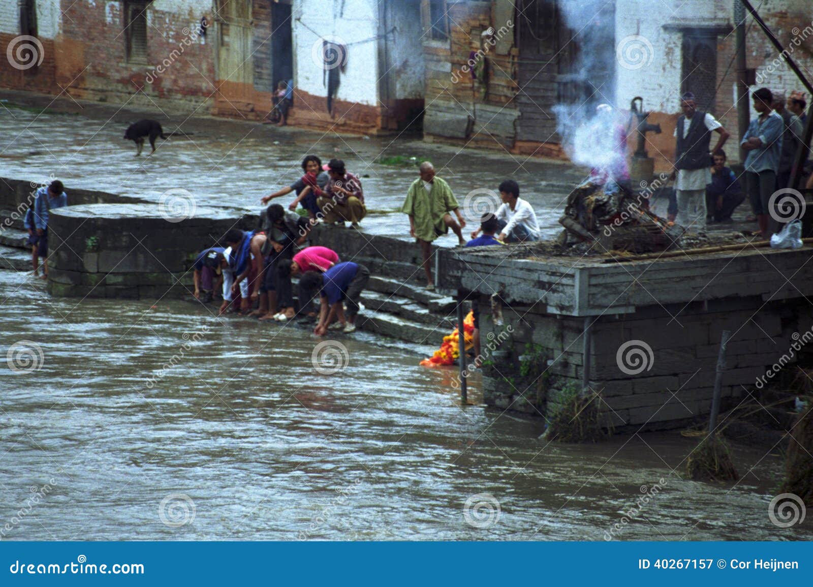 Cremation in Nepal and India Countries Editorial Photography - Image of ...