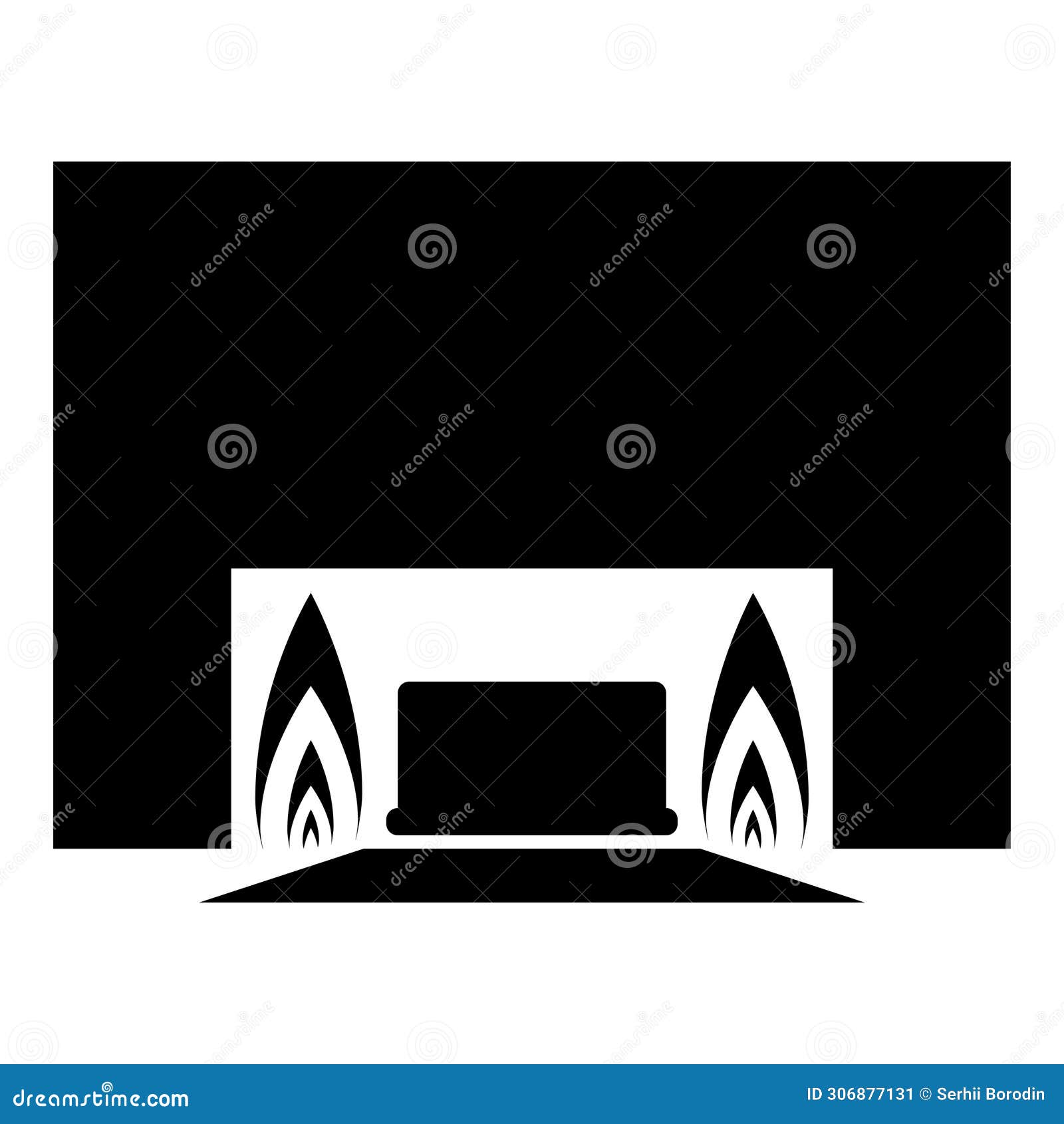 Crematorium Cremation Process of Cremation Crematory Equipment Icon ...