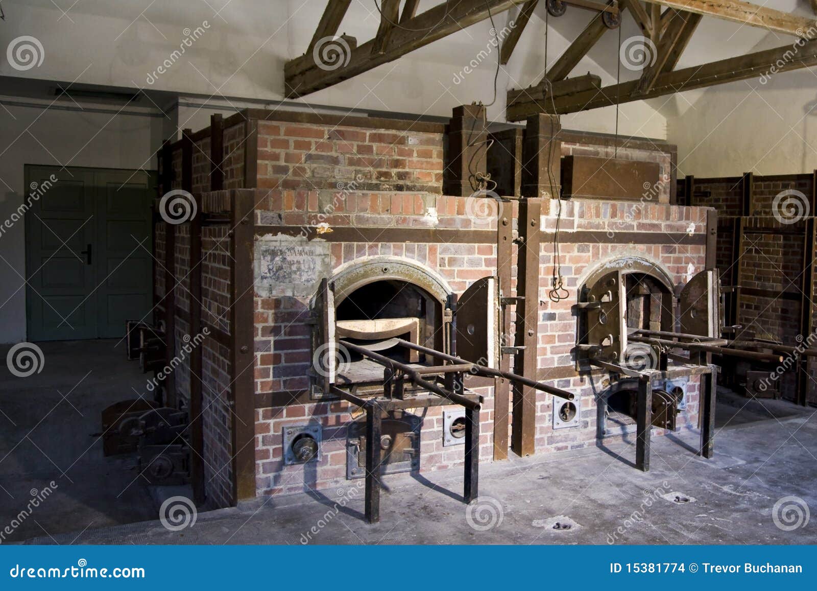 Crematorium furnaces editorial stock image. Image of camp - 15381774