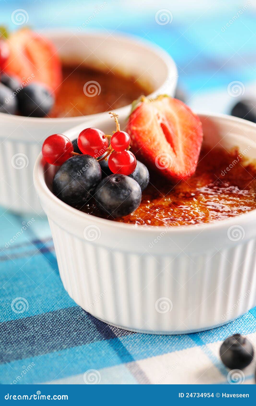 Creme Brulee (cream Brulee, Burnt Cream) Stock Photo - Image of cook ...