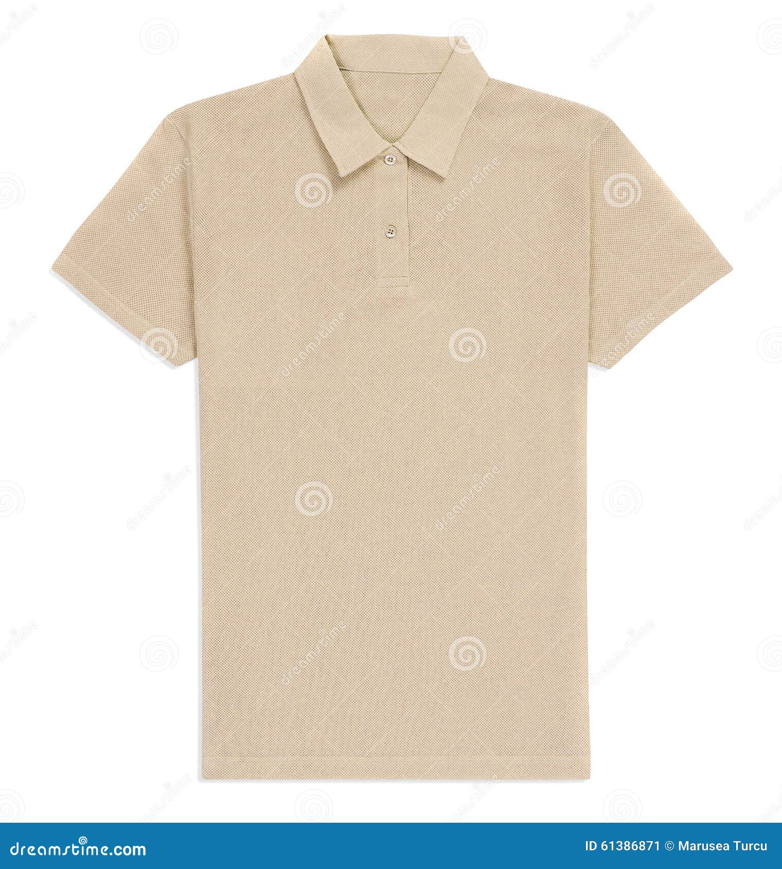Creme t-shirt isolated stock image. Image of front, shop - 61386871