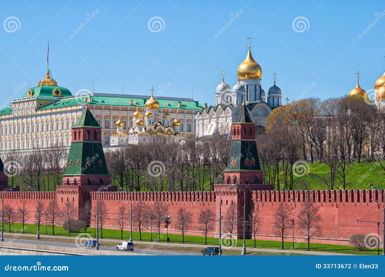 Cremlino di Mosca fotografia stock. Immagine di storia - 33713672