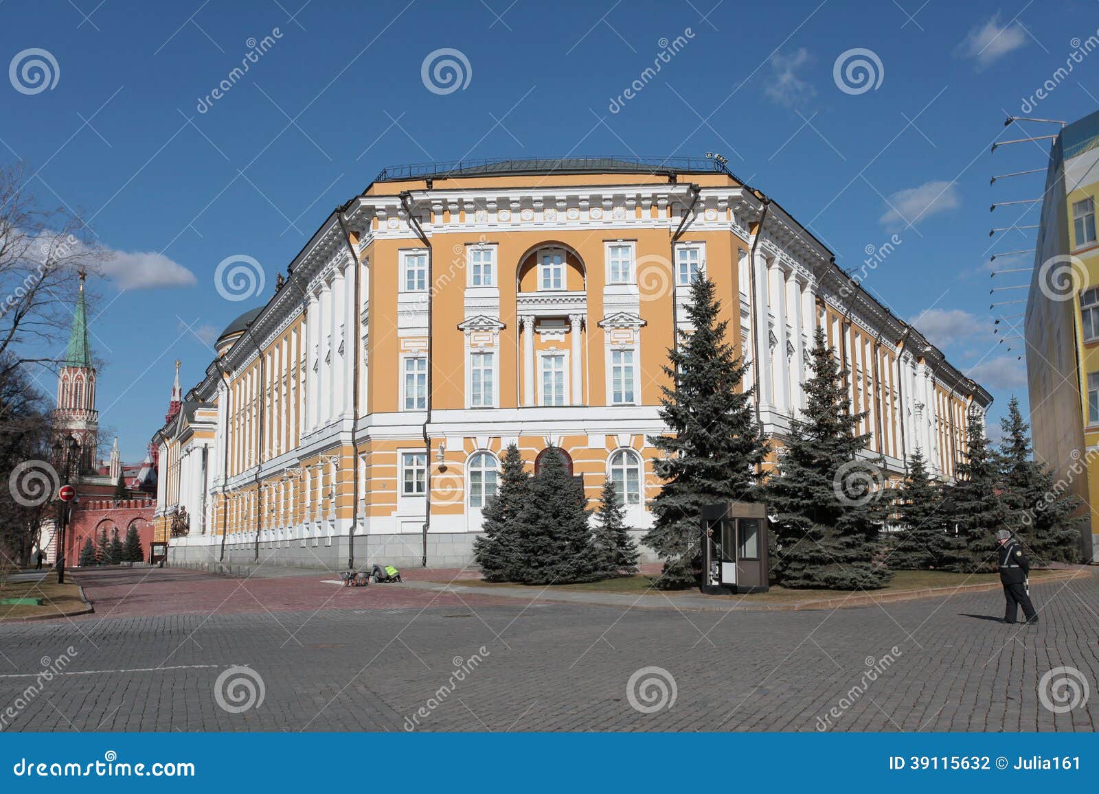 Cremlino Di Mosca, Il Palazzo Del Senato Fotografia Editoriale ...