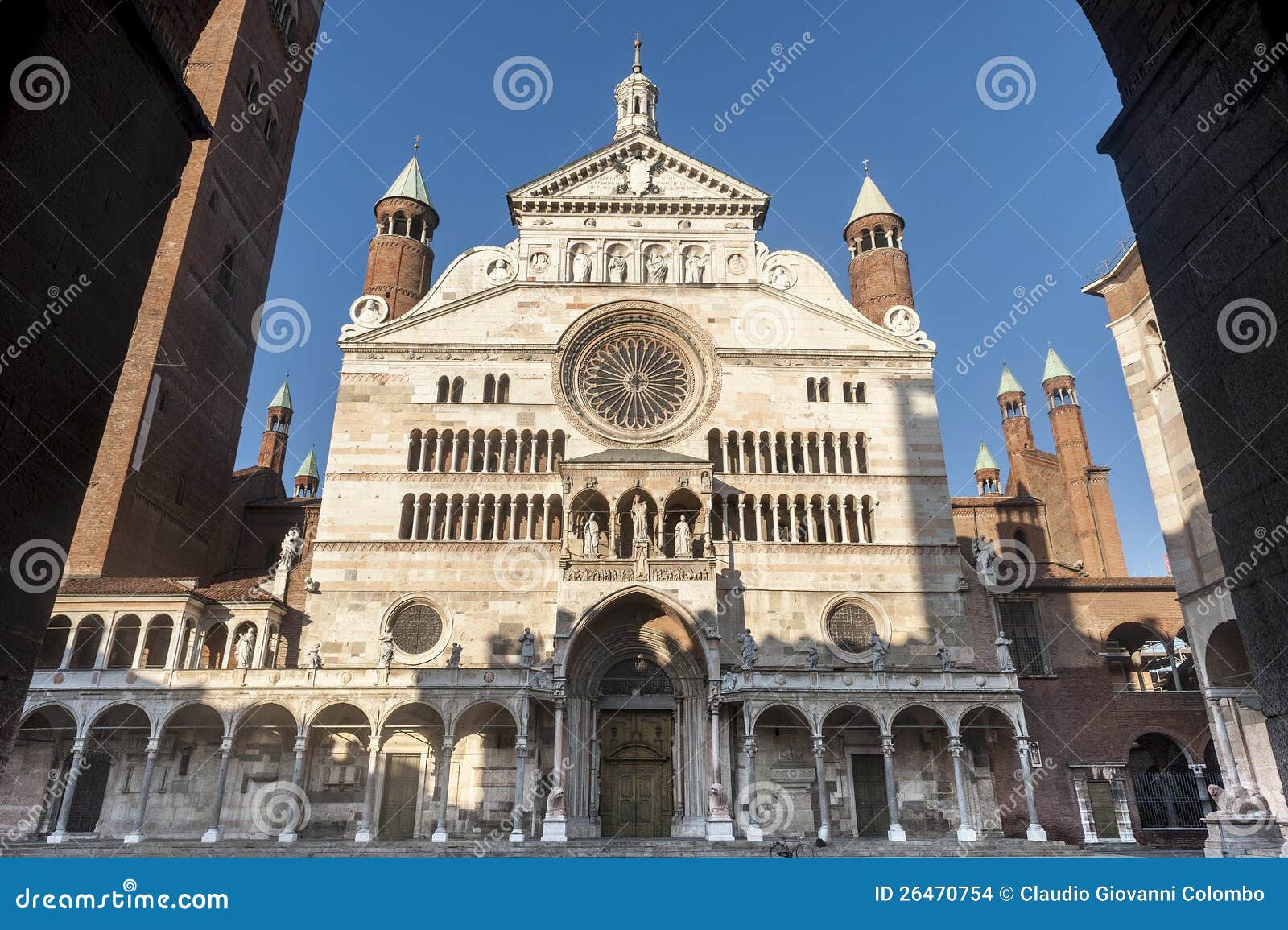 Cremona, Duomo stock photo. Image of city, christian - 26470754