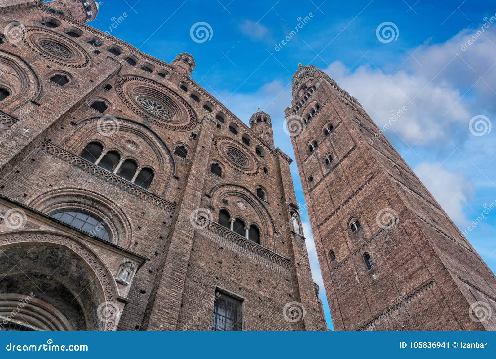 Cremona gothic dome stock image. Image of church, cremona - 105836941
