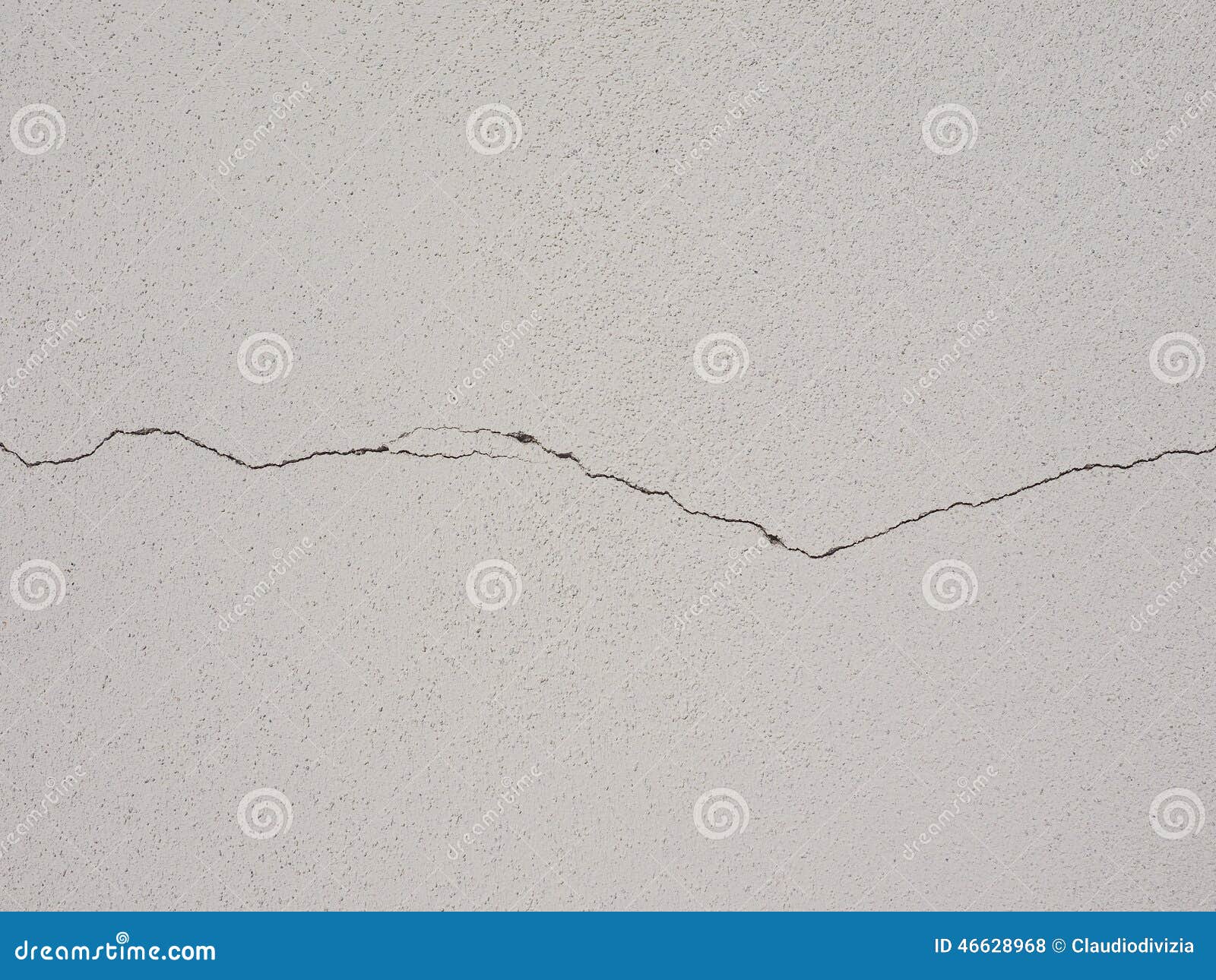 Crepa della parete fotografia stock. Immagine di intonaco - 46628968