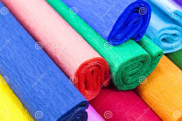 Crepe paper stock photo. Image of empty, cellulose, crepepaper - 27980978