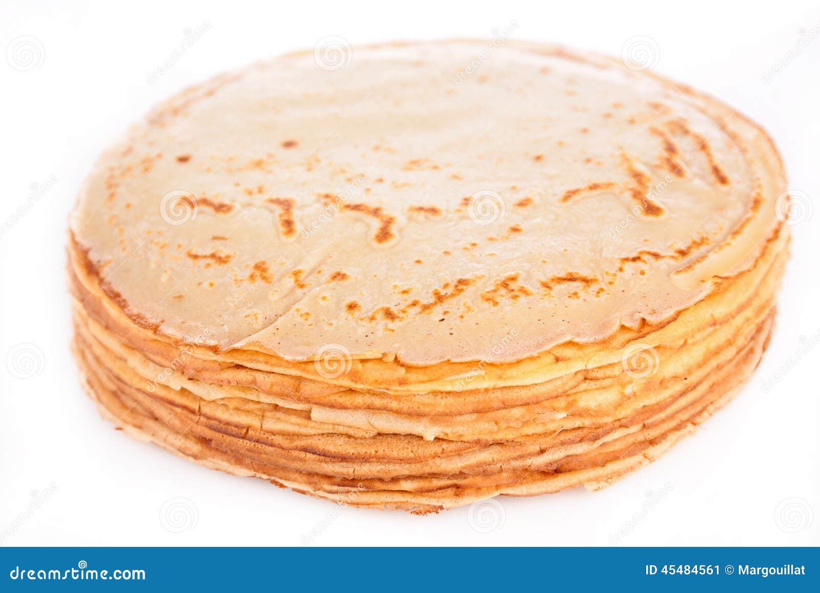 Crepe stock image. Image of isolated, baking, meal, white - 45484561