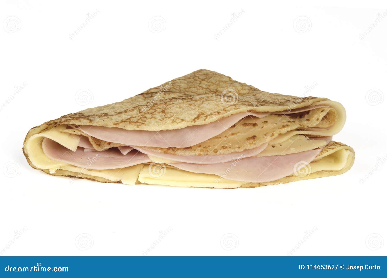 Crepe on white background stock image. Image of macro - 114653627