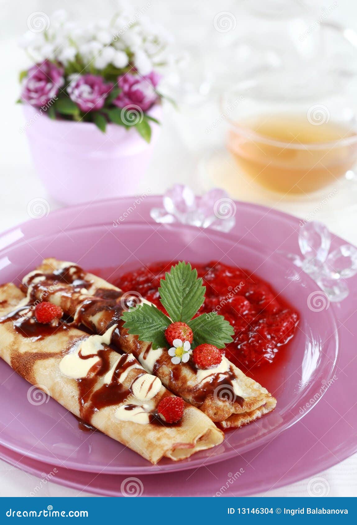 Crepes stock photo. Image of dieting, lunch, culinary - 13146304