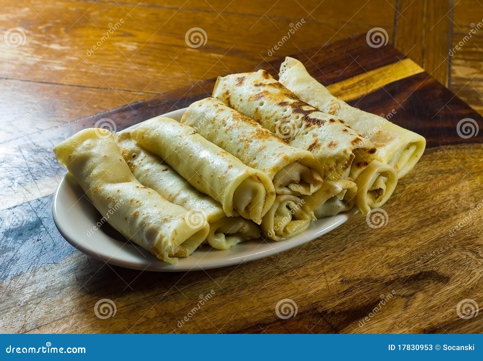 Crepes stock image. Image of wooden, crepes, breakfast - 17830953