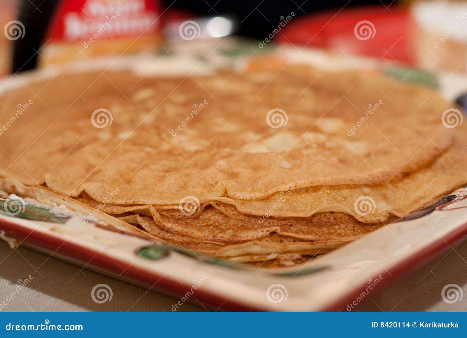 Crepes stock photo. Image of recipe, crapes, antipasto - 8420114