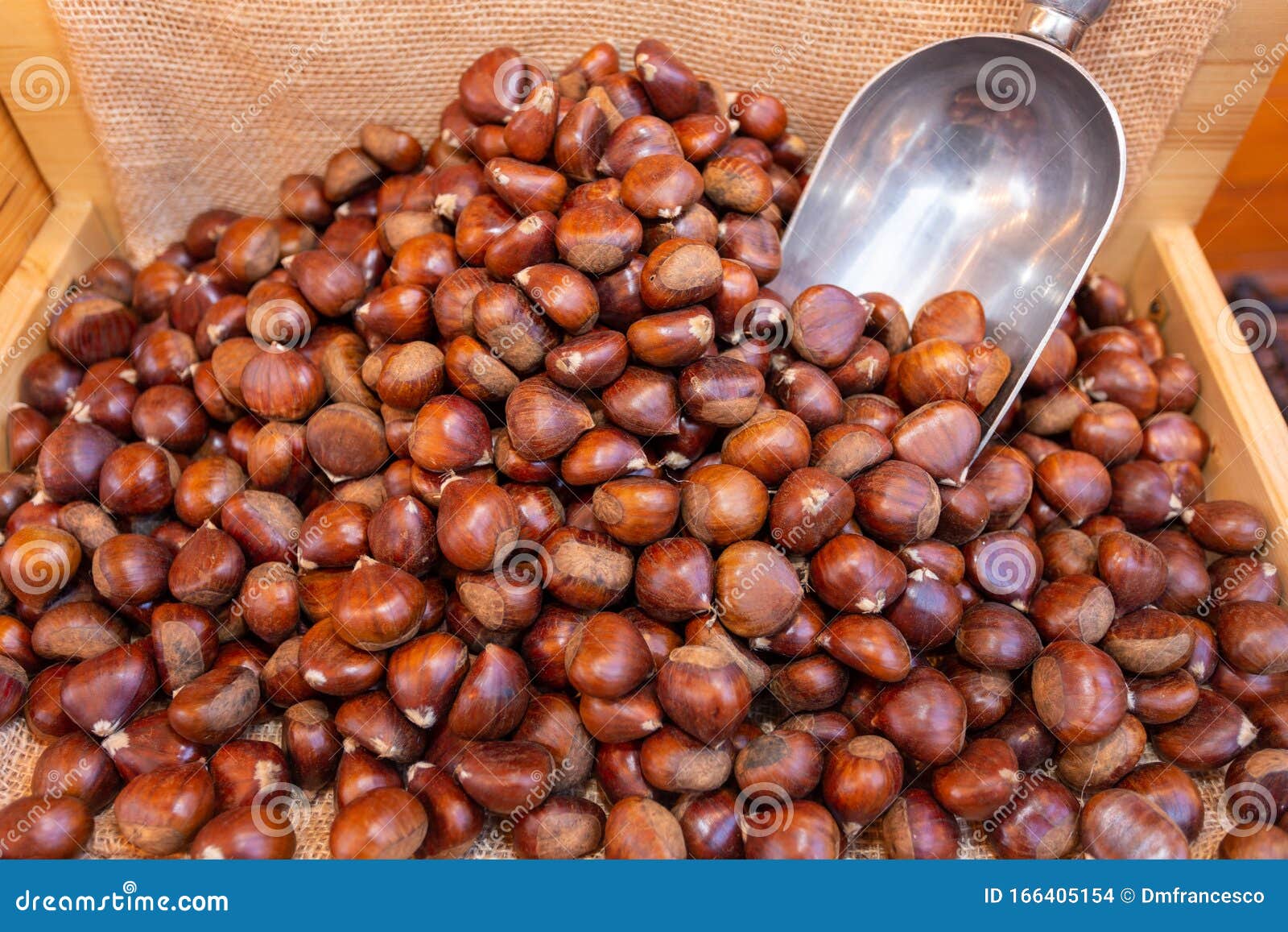 Chestnuts Ready To Be Cooked Italy Europe Stock Photo - Image of blue ...