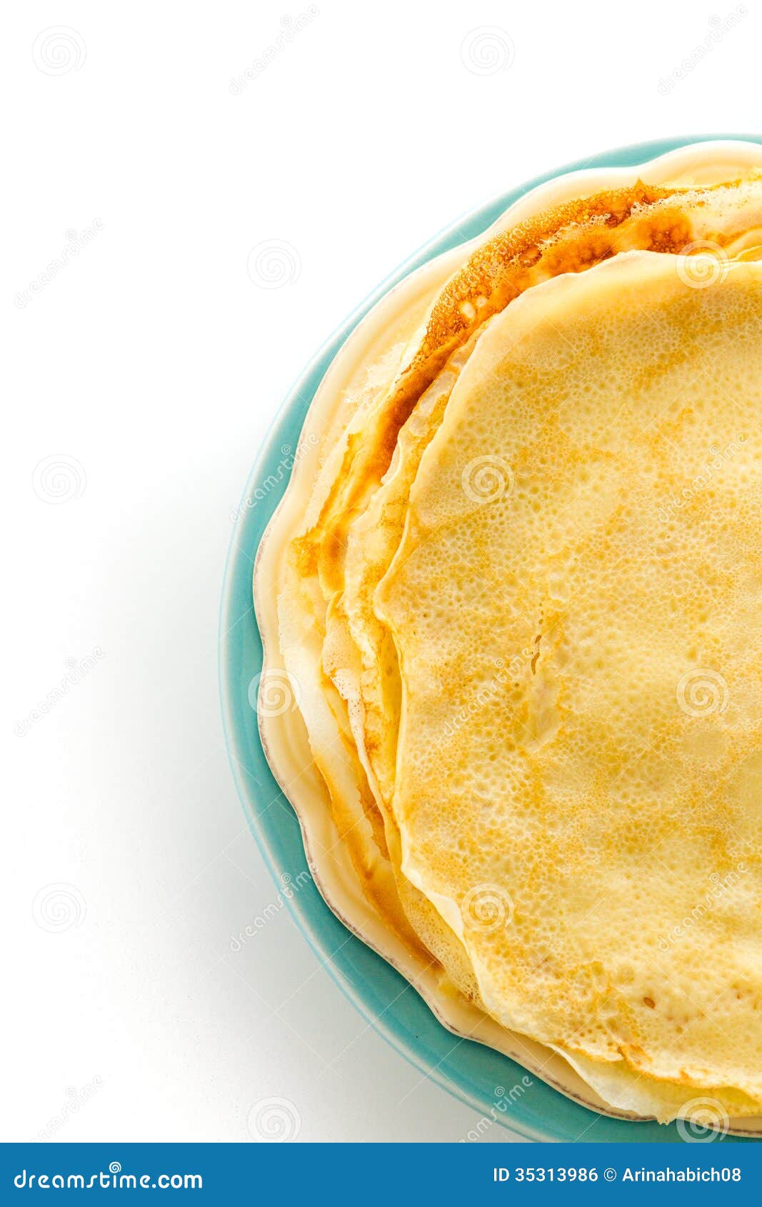 Crepes stock photo. Image of fresh, french, cake, white - 35313986
