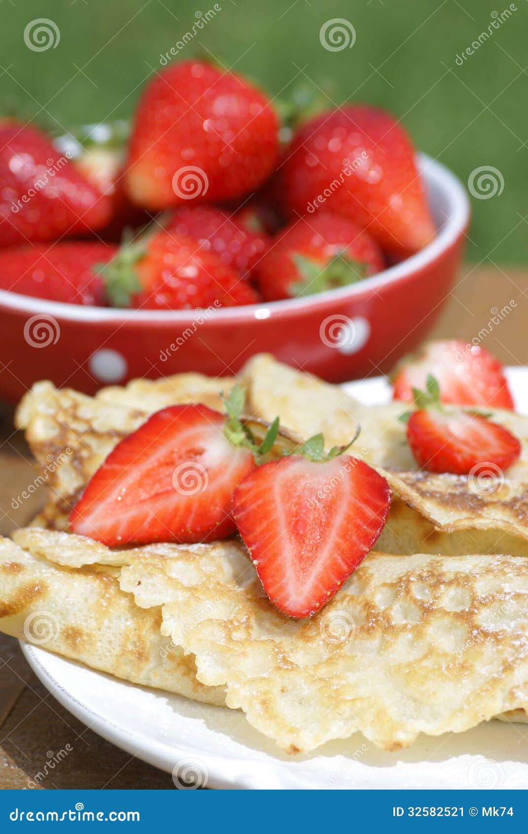 Crepes stock image. Image of exterior, dessert, pancakes - 32582521