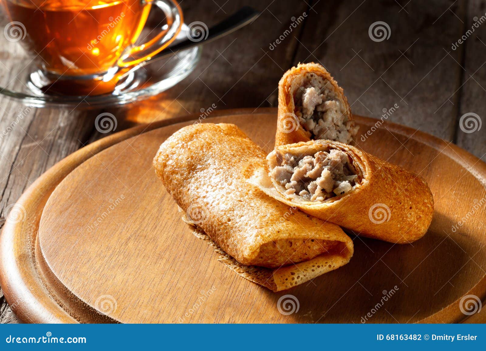 Crepes stock photo. Image of culinary, cuisine, background - 68163482
