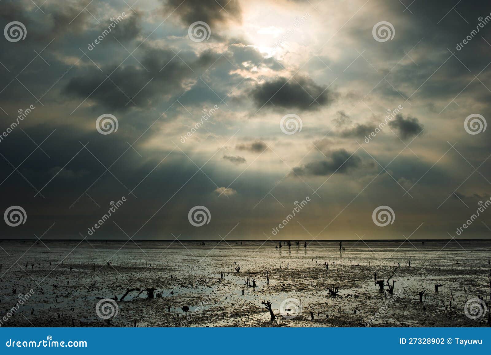Crepuscular rays stock photo. Image of cloud, nature - 27328902