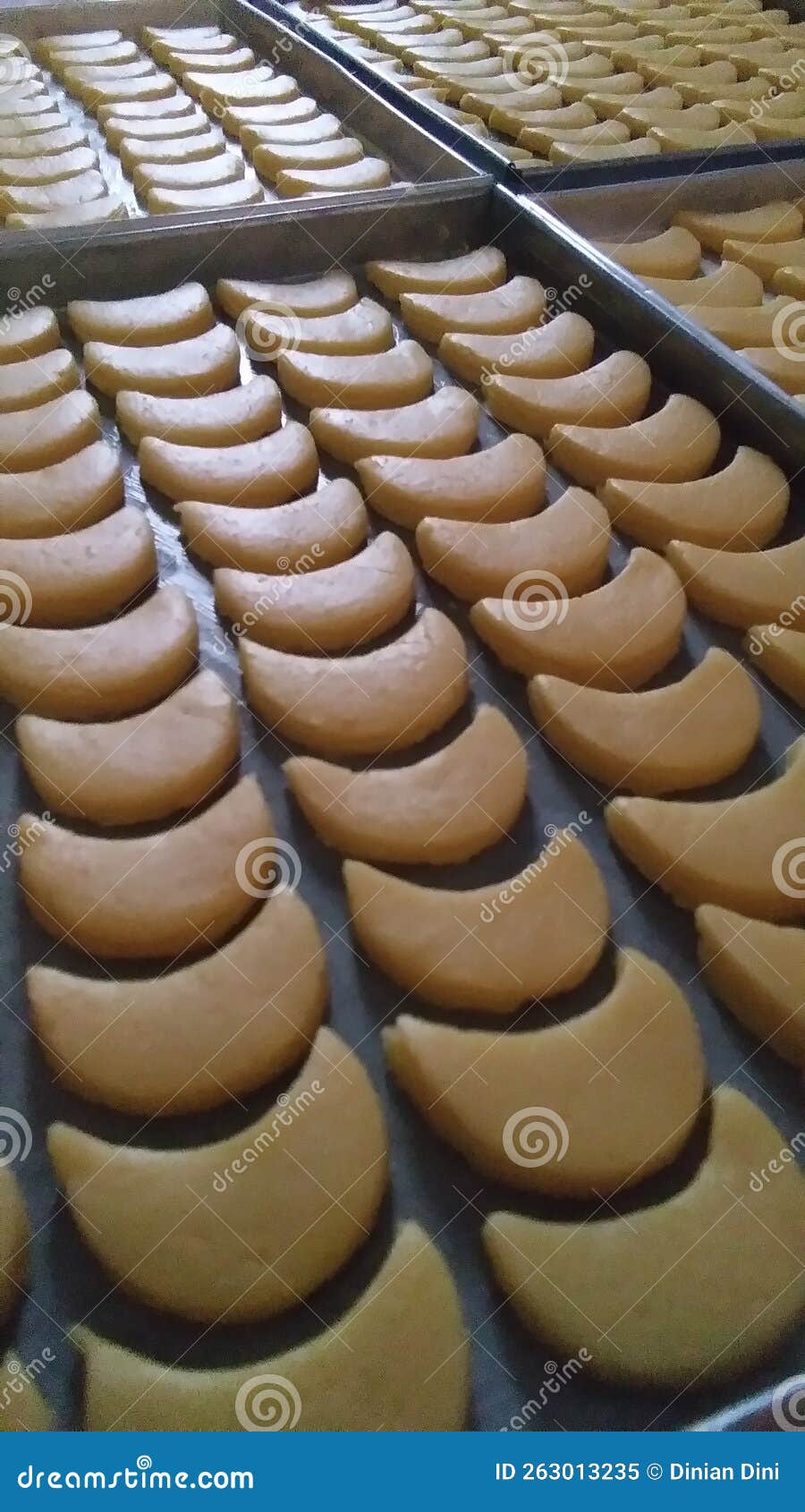 This is a Crescent Moon Cake Stock Image - Image of cake, baking: 263013235