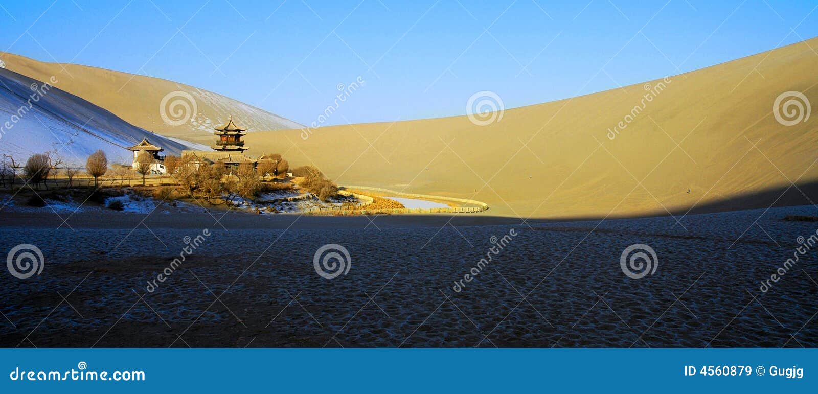 Crescent Spring stock image. Image of lake, asia, crescent - 4560879