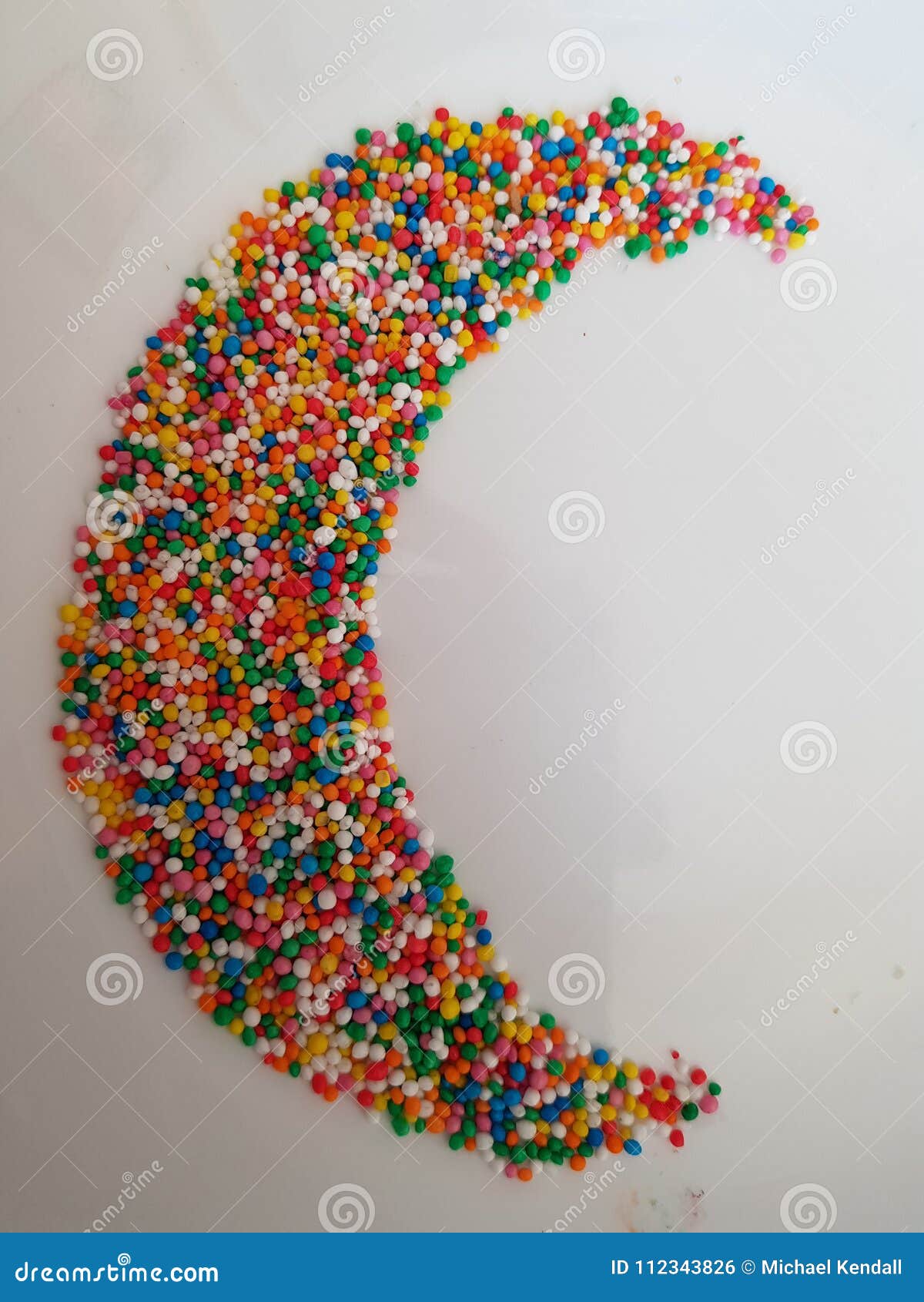 The moon is made of candy stock photo. Image of crescent - 112343826