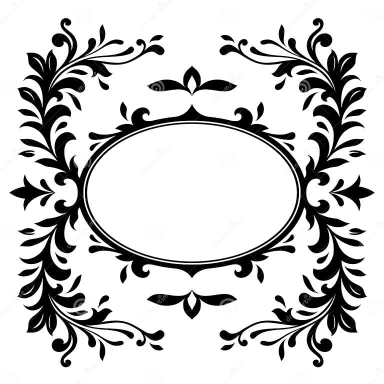 Crest/border stock vector. Illustration of shape, antique - 8686501