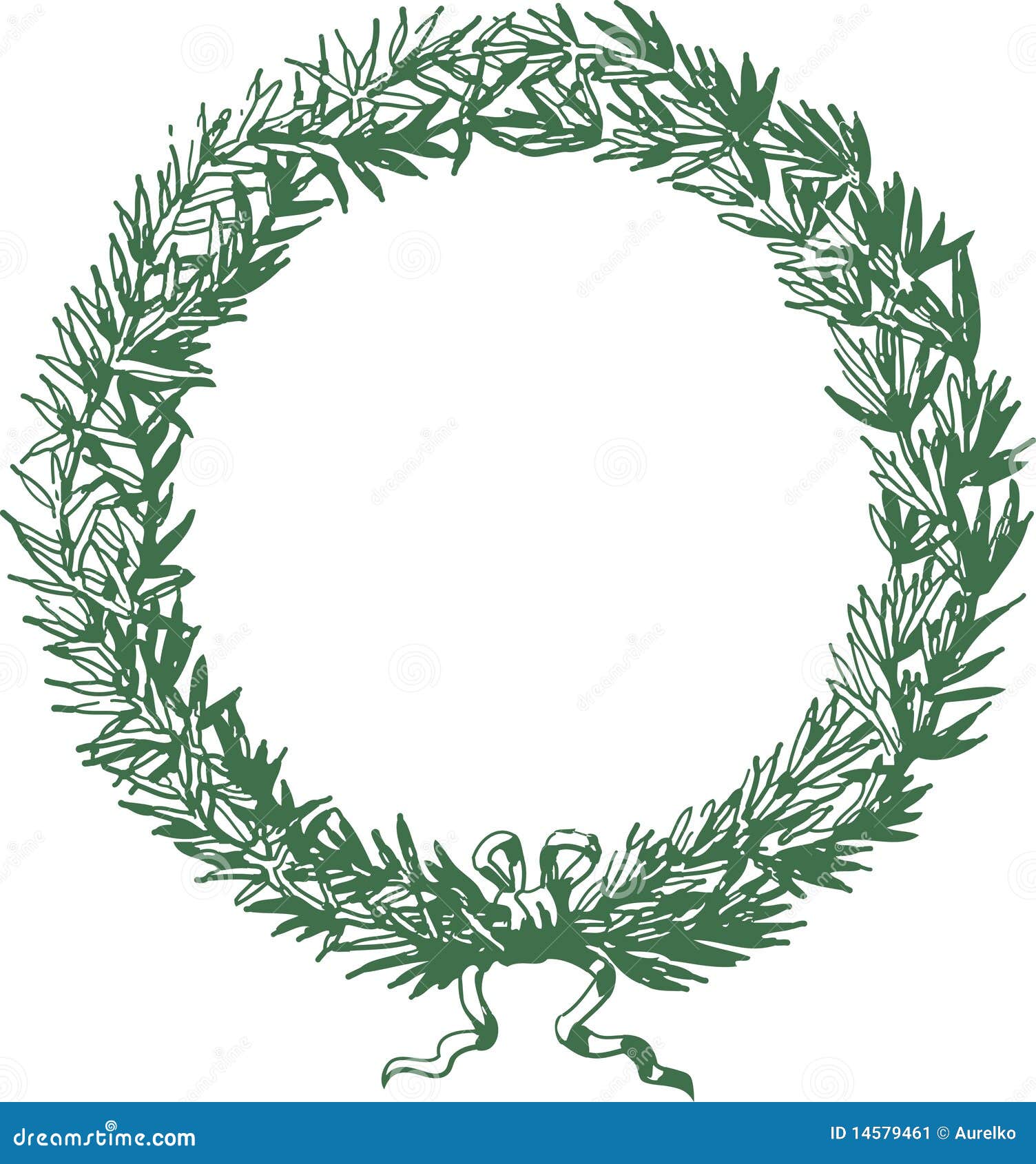 Crest green stock vector. Illustration of ornate, insignia - 14579461