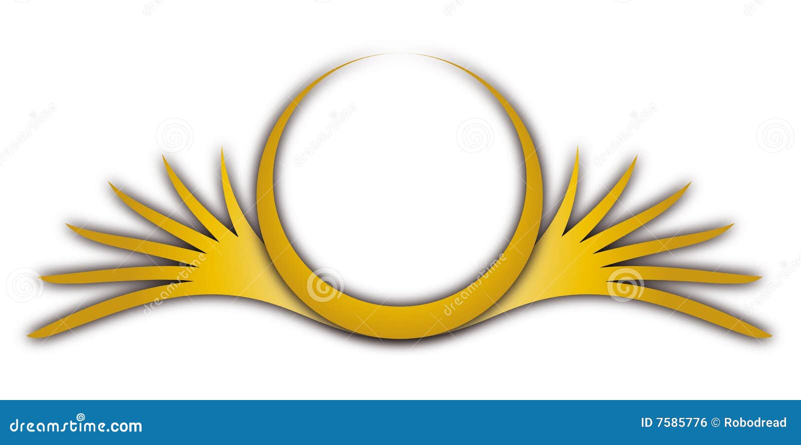 Crest (vector) stock vector. Illustration of crests, decorative - 7585776