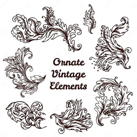 Crest with Vintage Style Design Elements, Use for Logo, Frame Stock ...