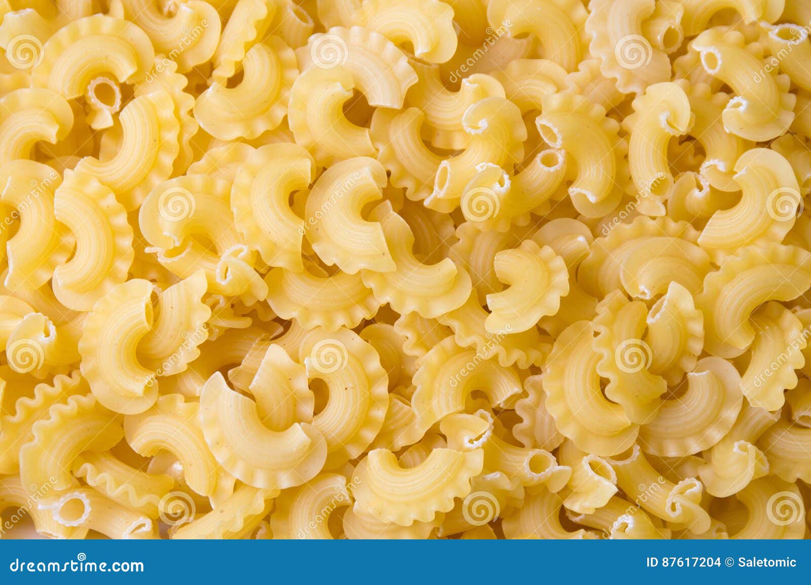 Creste Di Gallo Pasta Close Up Stock Photo - Image of meal, healthy ...