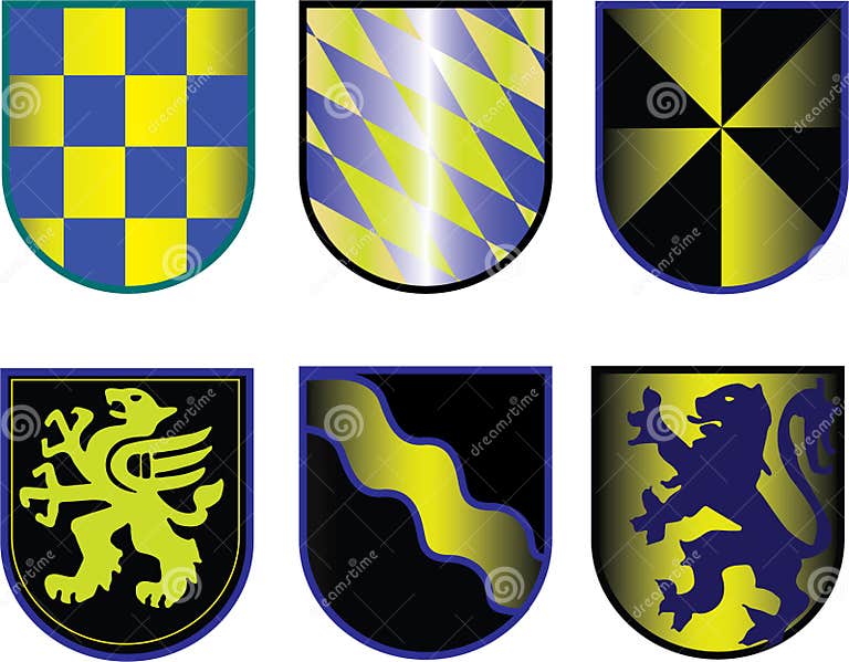 Crests stock illustration. Illustration of honour, label - 6939680