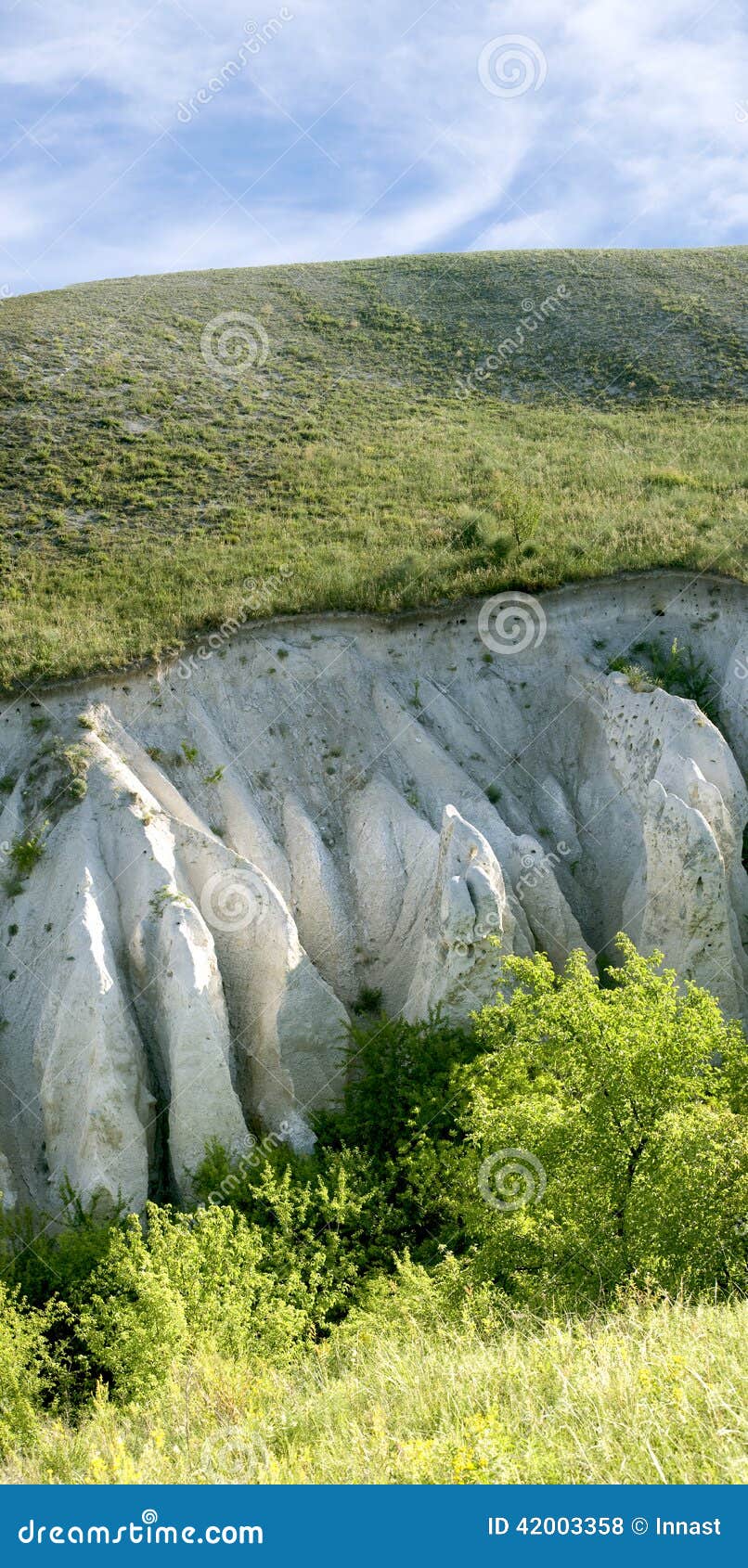 Cretaceous rocks stock photo. Image of landscape, environment - 42003358