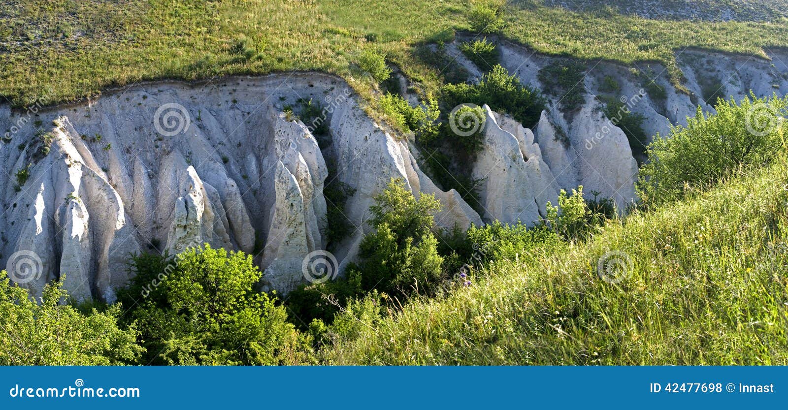Cretaceous rocks stock photo. Image of recreation, meadow - 42477698