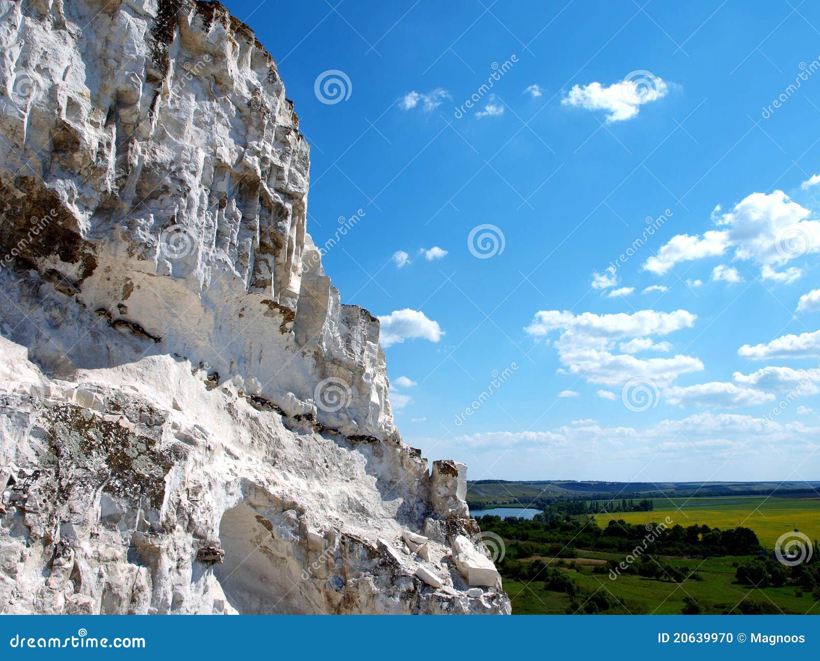 Cretaceous rocky formation stock photo. Image of summer - 20639970