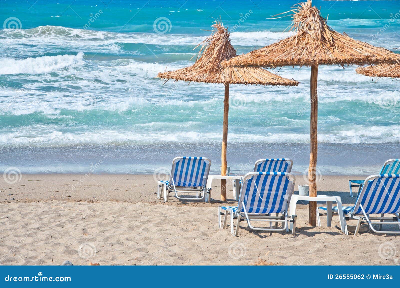 Crete beach stock photo. Image of blue, relaxation, holiday - 26555062