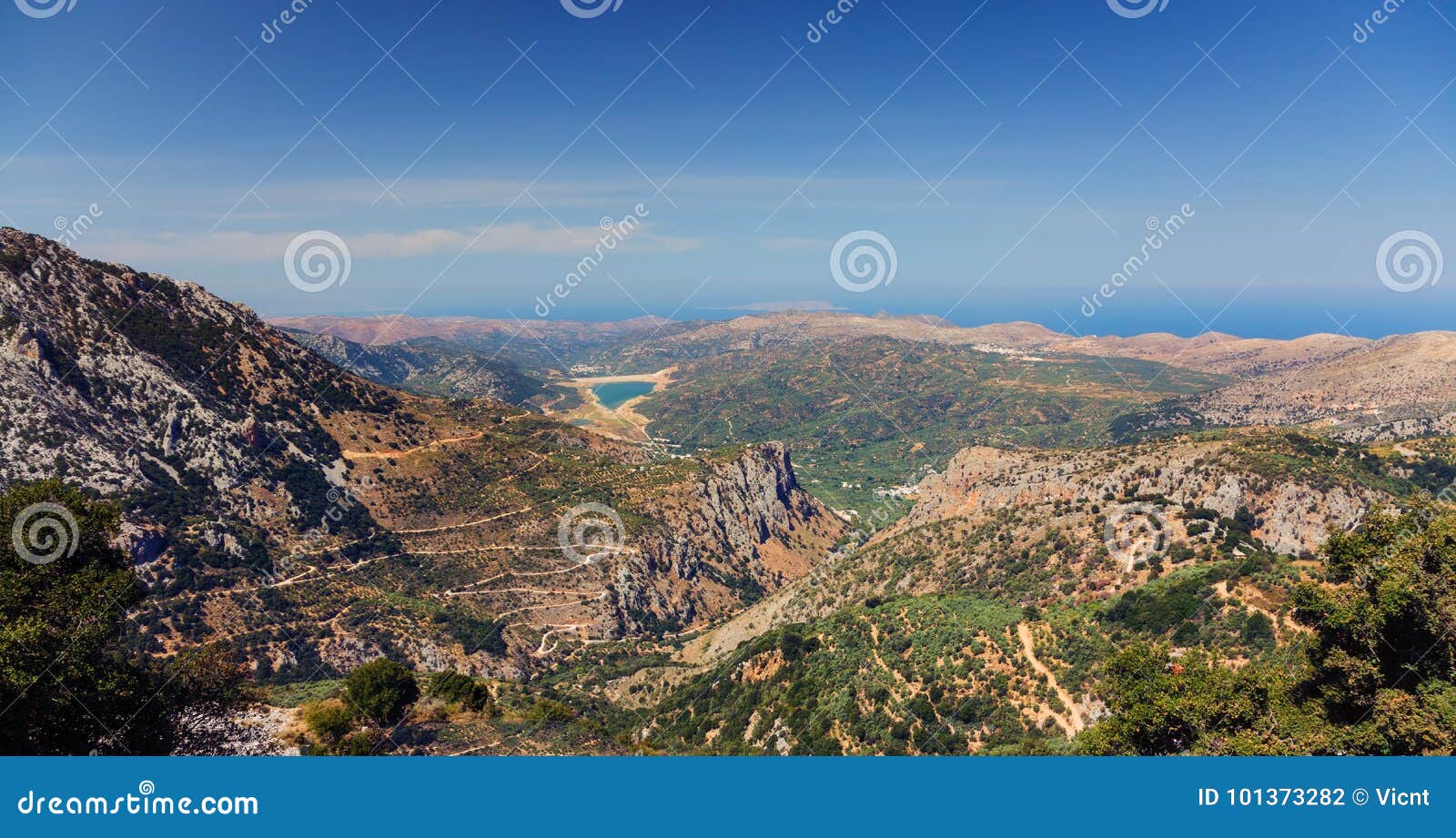 Crete mountains stock photo. Image of relax, grass, nature - 101373282