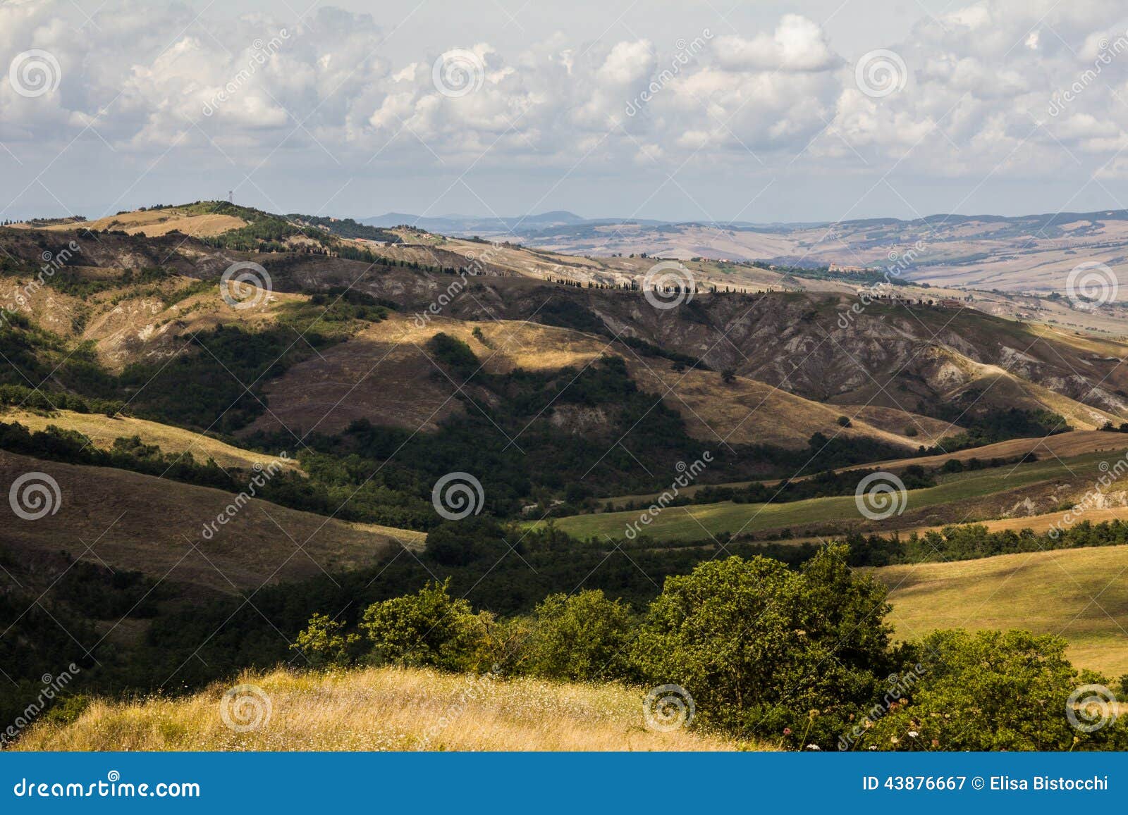 Crete Senesi, Tuscany stock image. Image of beauty, nature - 43876667