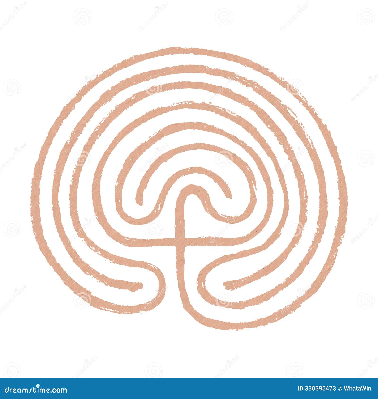 Cretan Labyrinth Symbol Royalty-Free Stock Photography | CartoonDealer ...