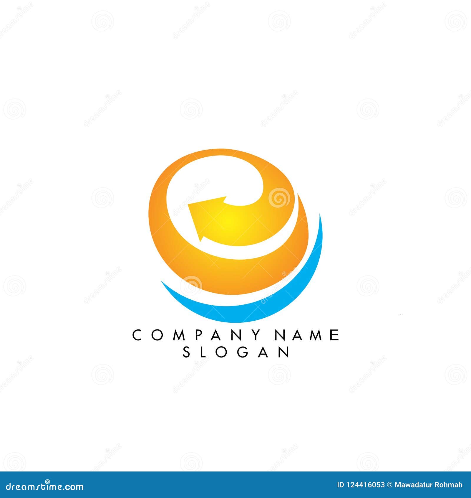 Letter e logo design stock vector. Illustration of branding - 124416053