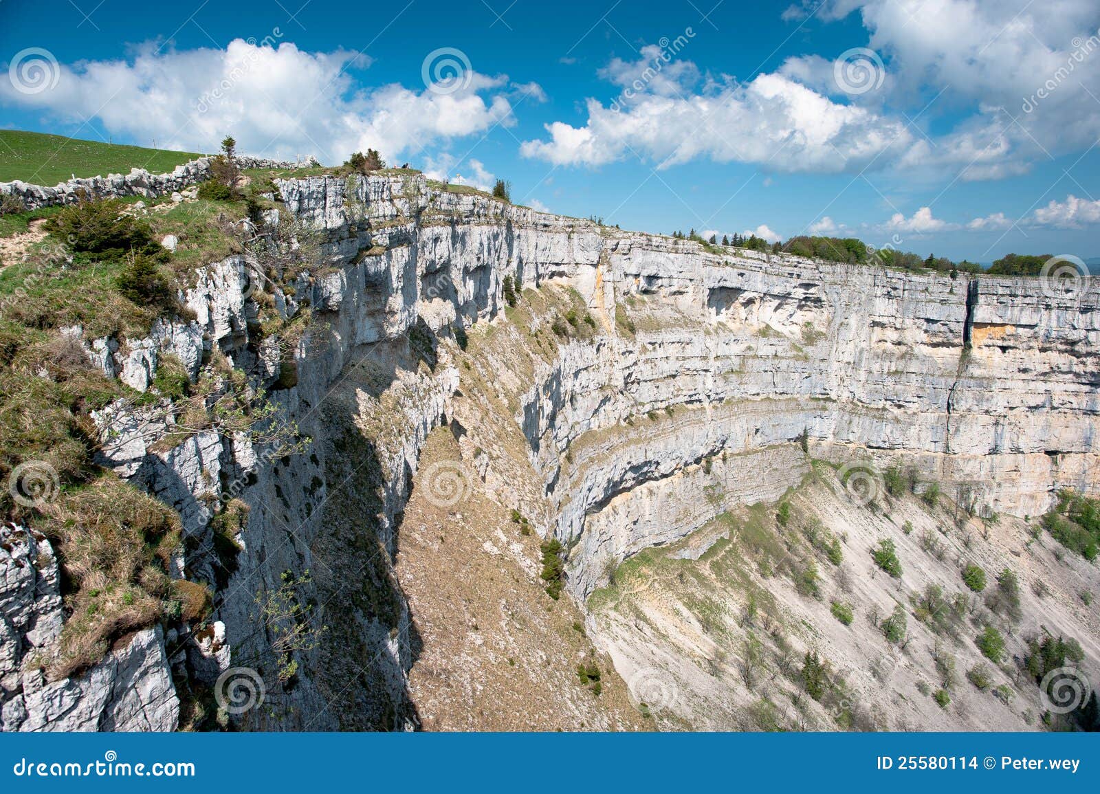 Creux du van stock photo. Image of jura, natural, hiking - 25580114