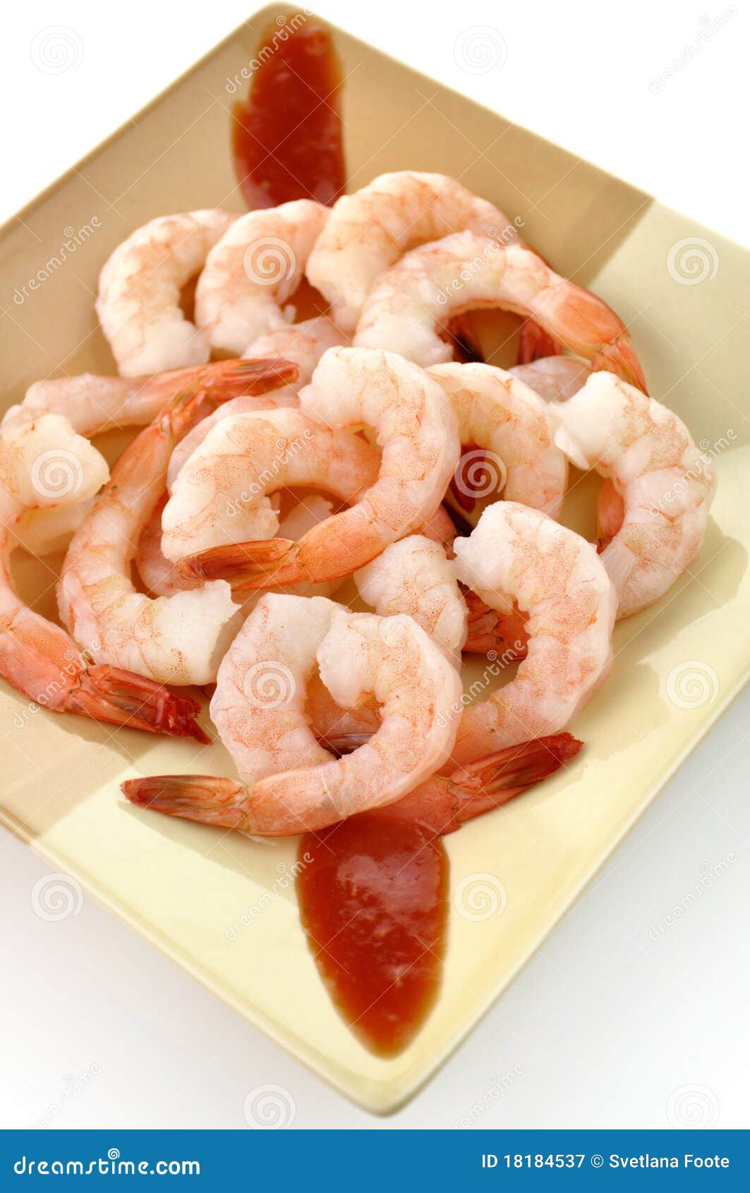 Crevettes image stock. Image du méditerranéen, crevette - 18184537