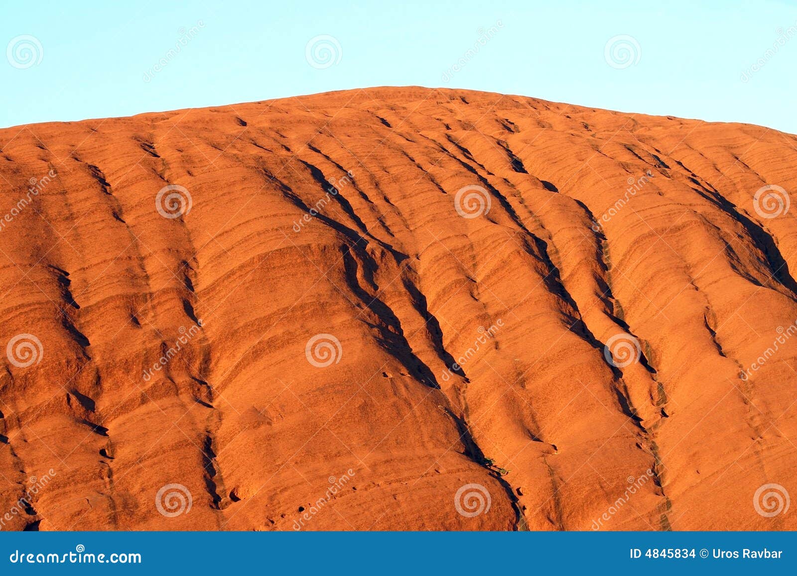 Details Of Uluru Monolith. Uluru - Kata Tjuta National Park. Northern ...