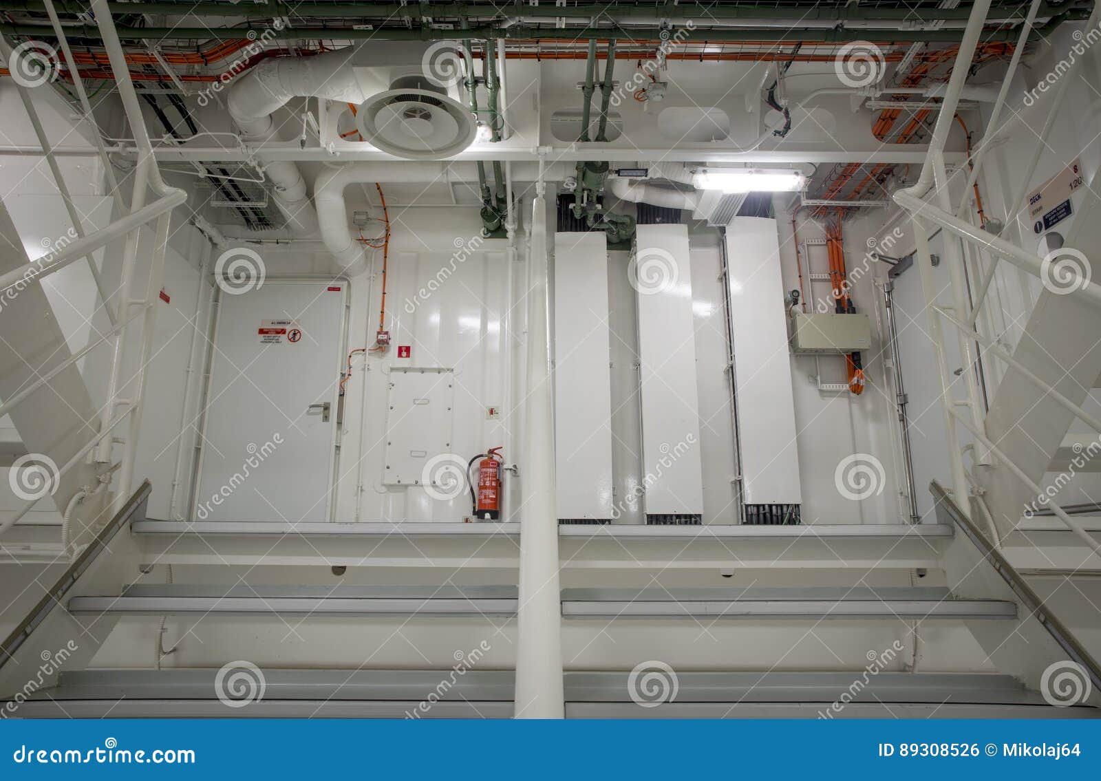 Crew area in a cruise ship editorial photo. Image of cruise - 89308526