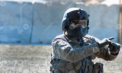 Crew Chief stock image. Image of operation, national - 16927693