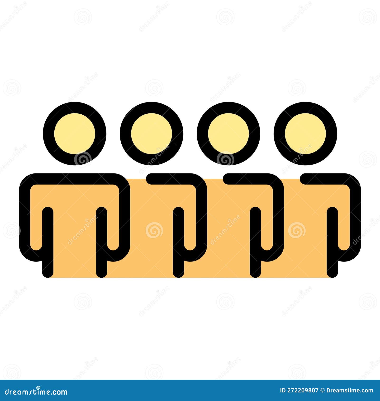 Crew Resources Icon Vector Flat Stock Vector - Illustration of people ...