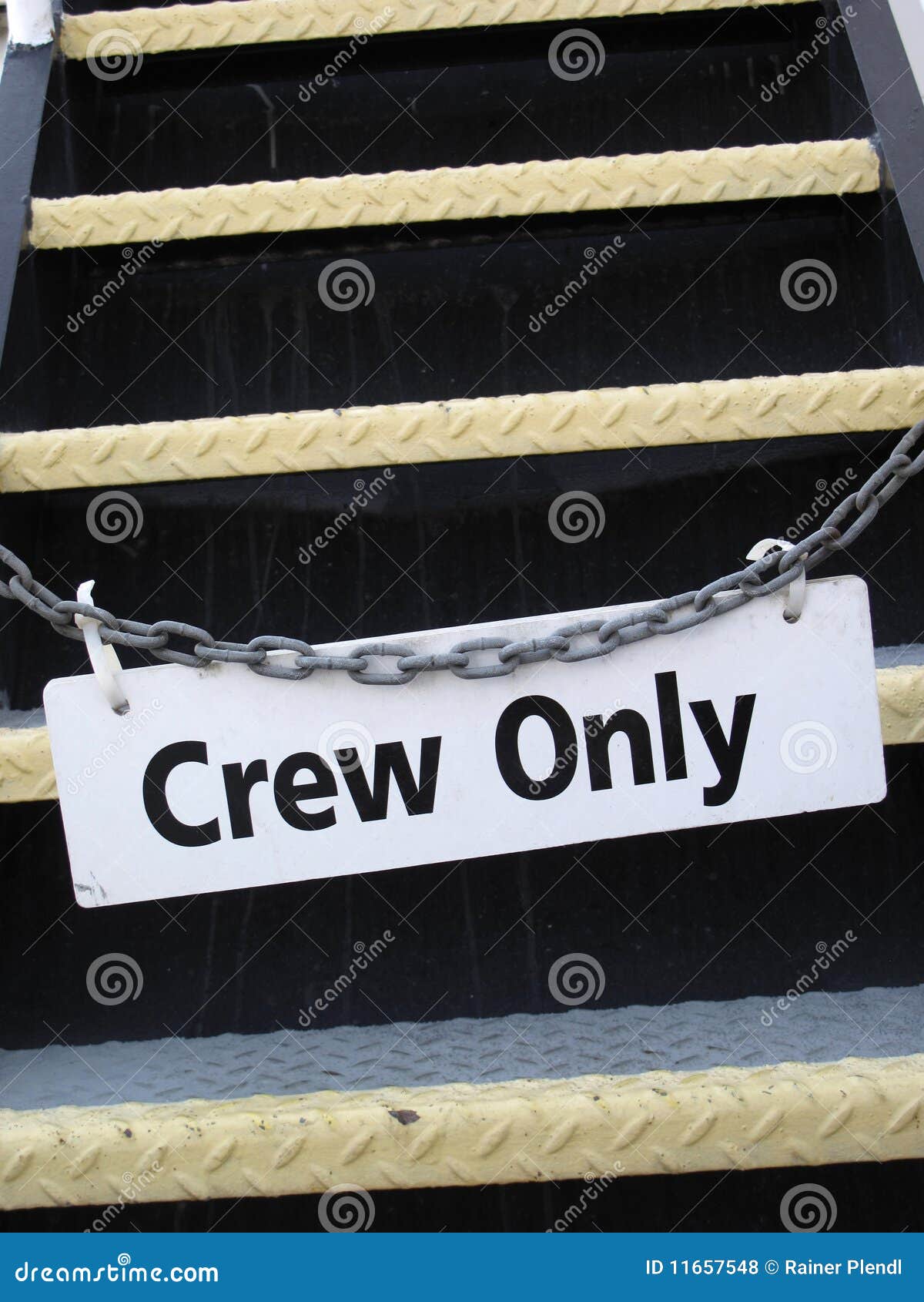Crew only sign stock photo. Image of sign, member, ship - 11657548